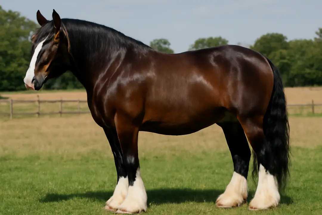 Shire Horse Coat Colors Guide: Variations, Care & Tips - Horse Names